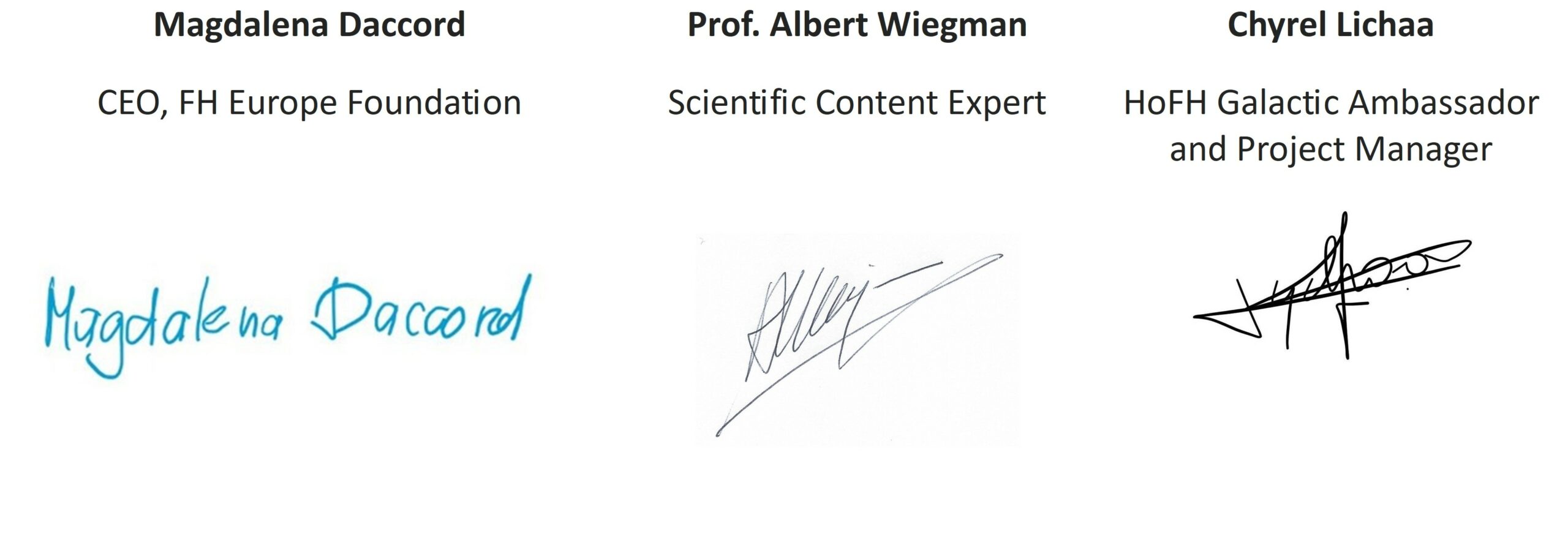 1st International HoFH Awareness Day - FH Europe Foundation