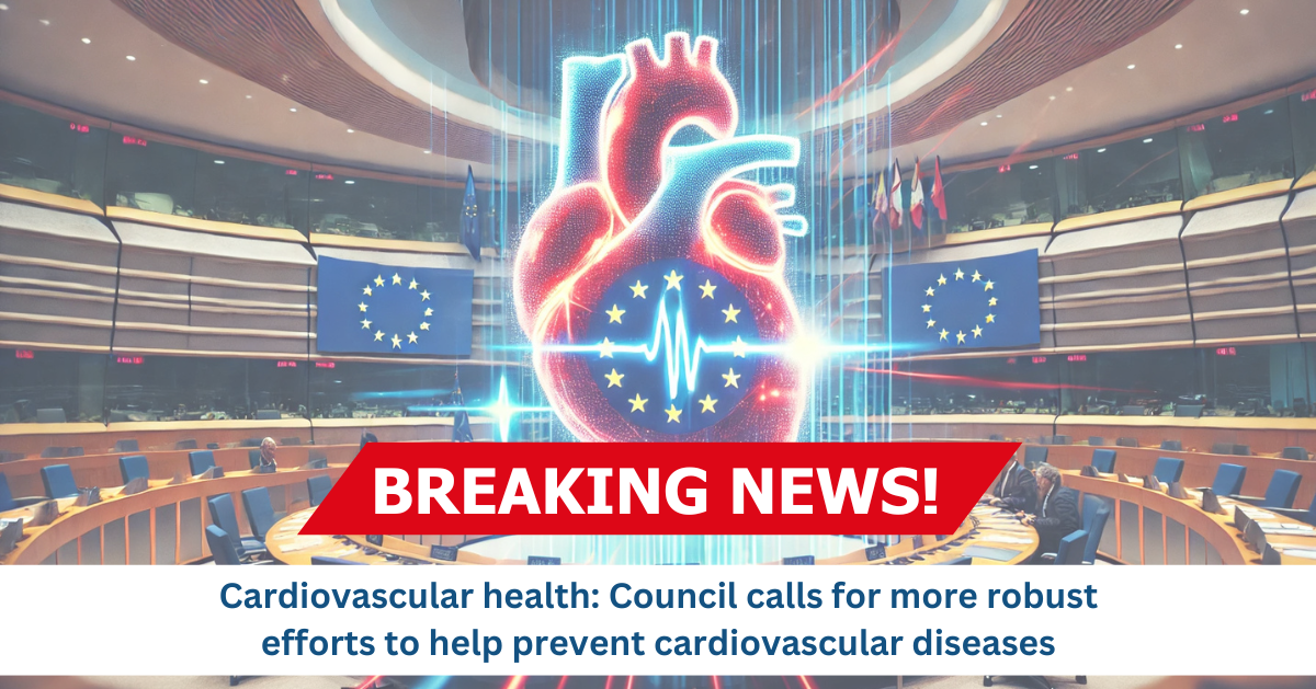 European Union Takes Action For The Cardiovascular Health Of Its 440 ...